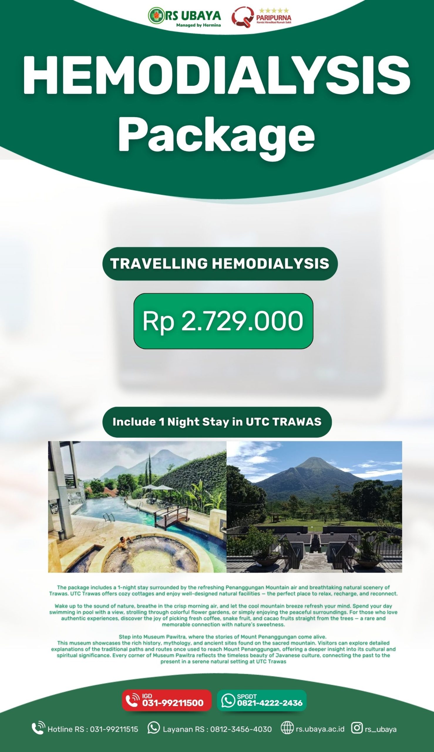 HEMODIALYSIS PACKAGE - Rumah Sakit UBAYA